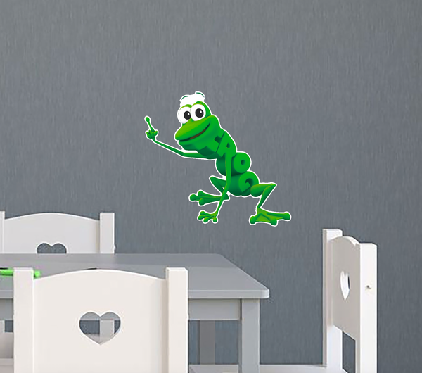 PBS Kids WordWorld Frog Wall Decal, Removable, Repositionable, & Educa ...